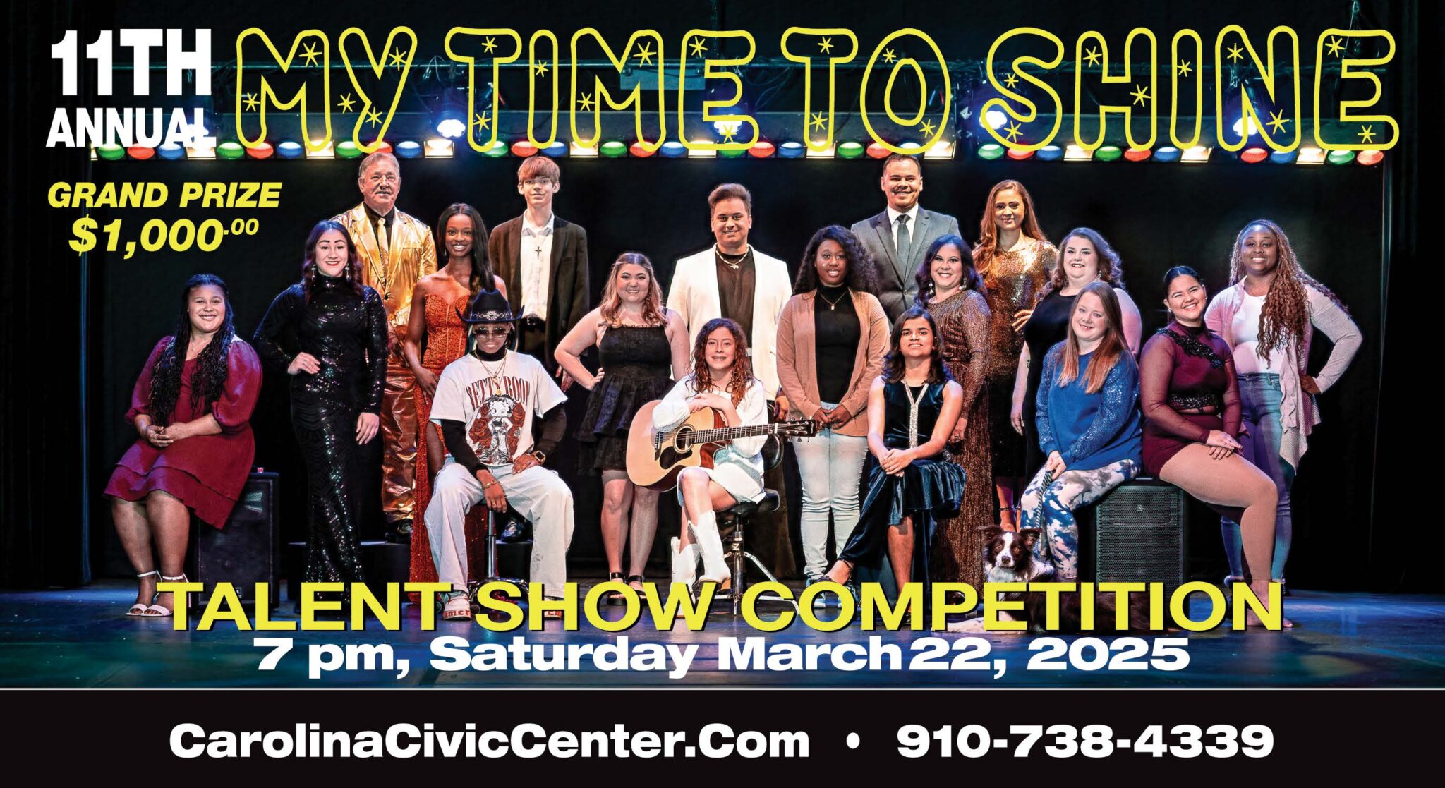 Annual My Time to Shine Talent Competition - Carolina Civic Center