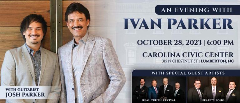 A Carolina Evening with Ivan Parker - Carolina Civic Center